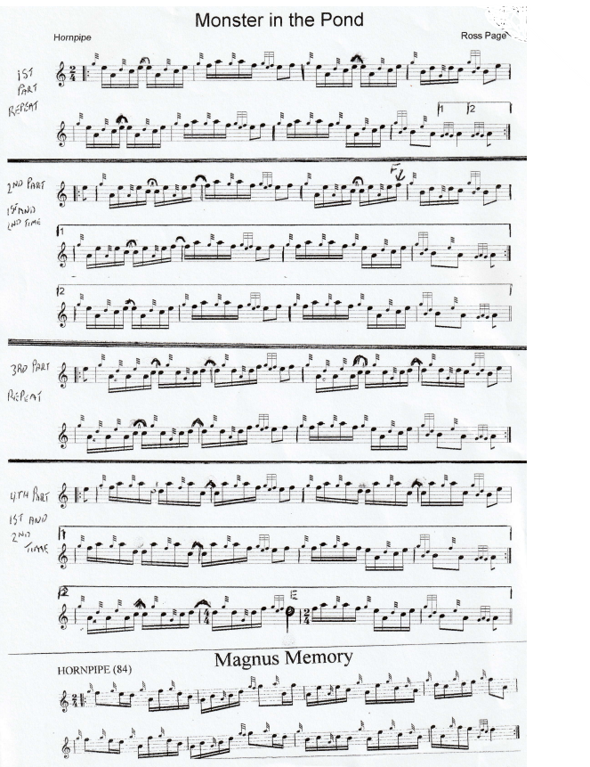 Monster In The Pond (1 st Recording is Monster 2 nd Recording is Monster and Magnus Memory)